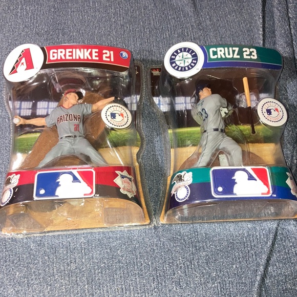 Other | Mlb Action Figures Greinke And Cruz | Poshmark